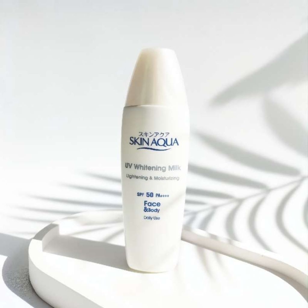 Jual SKIN AQUA UV Whitening Milk SPF 50 PA++++ 40gr (TUTUP PUTIH ...