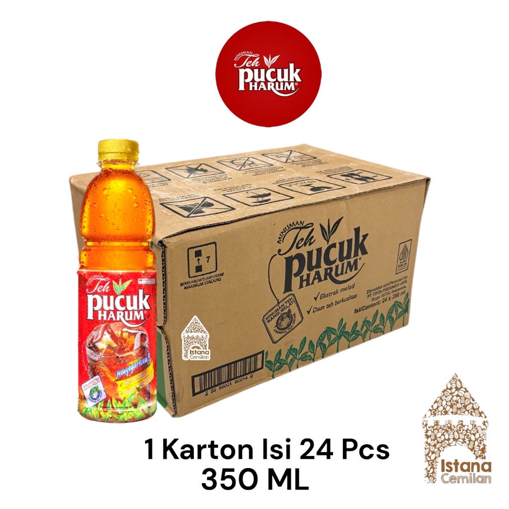 Jual GROSIR Teh Pucuk Harum Botol 350 ML KARTON / DUS (isi 24 pcs) | Shopee Indonesia