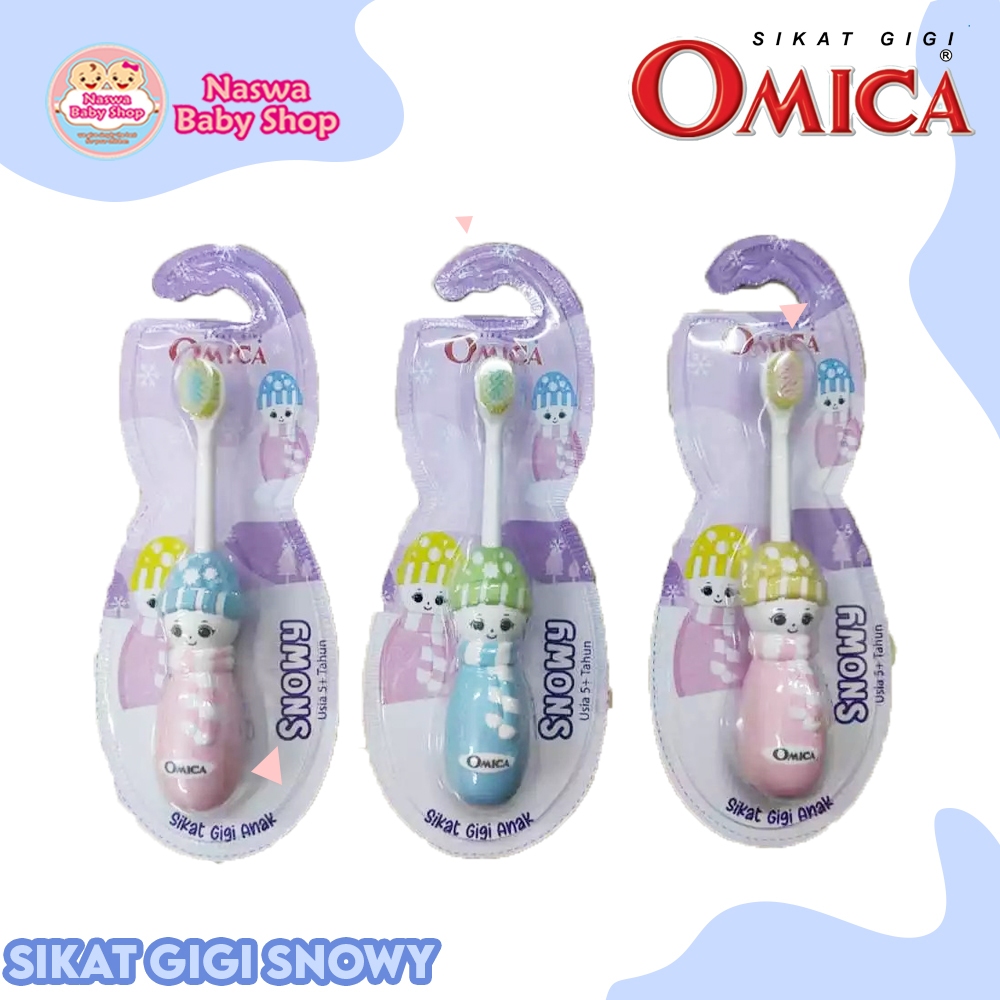 Jual Omica Sikat Gigi Anak Snowy 5+ Tahun | Shopee Indonesia