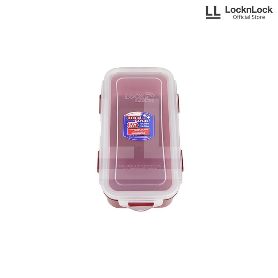Jual LocknLock Kotak Makan Rectangular 470ML - HPL756R | Shopee Indonesia