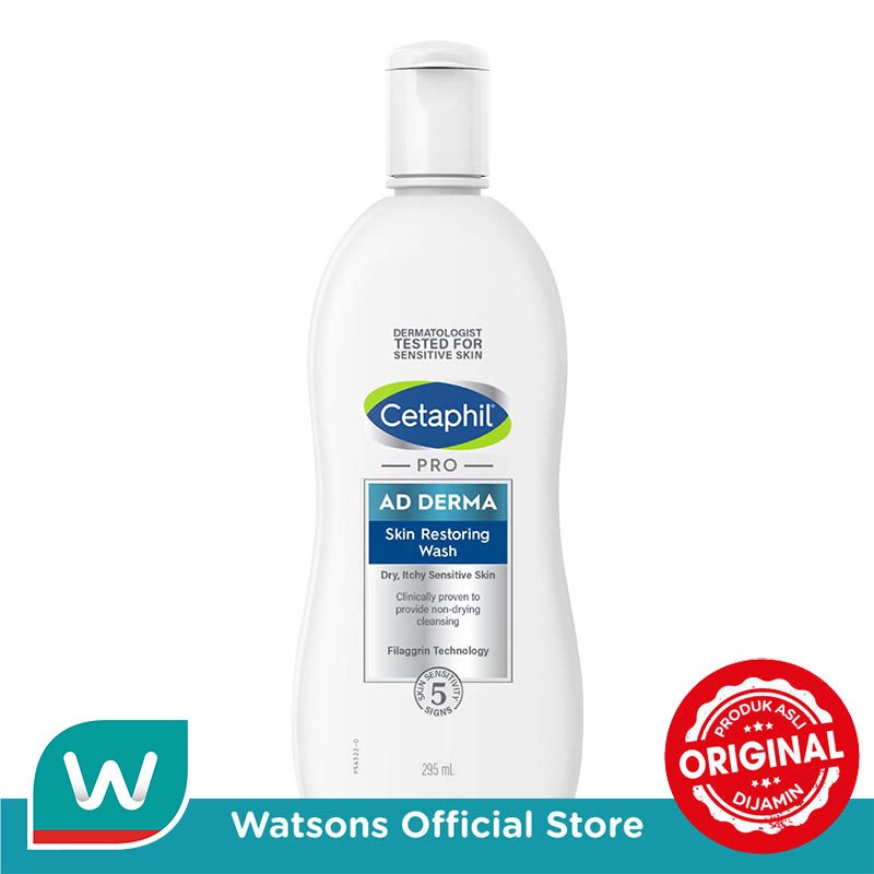 Jual Cetaphil Body Wash Pro AD Derma Skin Restoring Wash 295ml | Shopee ...
