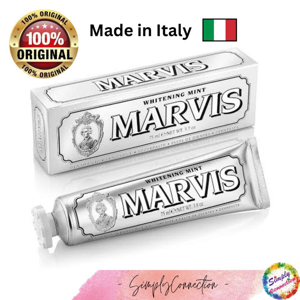 Jual Marvis Whitening Mint Toothpaste (85ml) | Shopee Indonesia