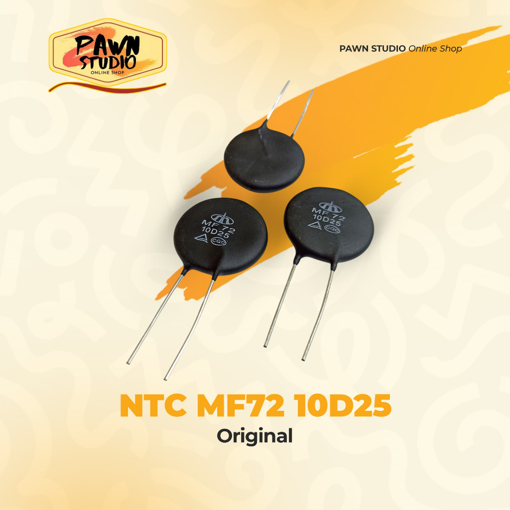Jual NTC 10D25 ORIGINAL THERMISTOR NTC 10D25 10D-25 ORIGINAL THERMISTOR ...