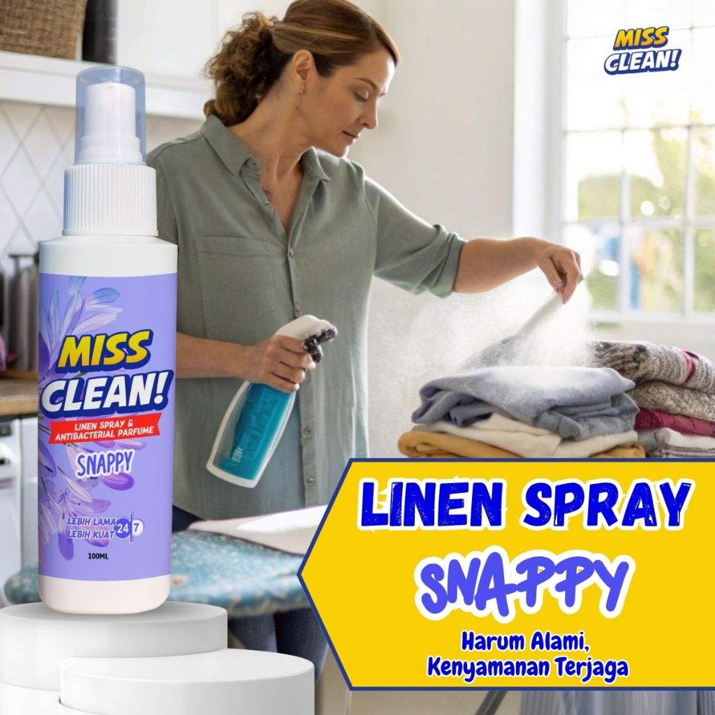 Jual Laundry Parfum Snappy Pewangi Pakaian Laundry Tahan Lama Linen ...