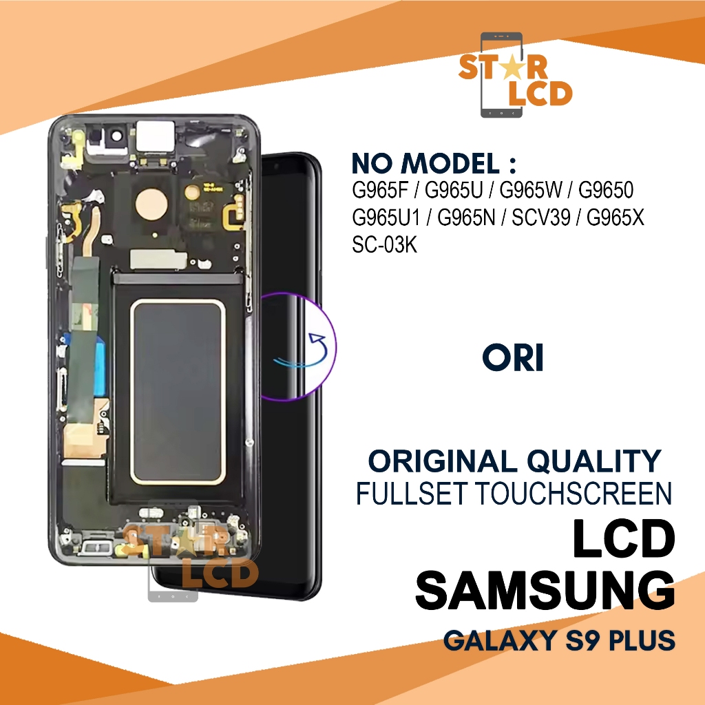 Jual Grosir LCD Samsung S9 Plus / G965- Include Frame Fullset Touch ...