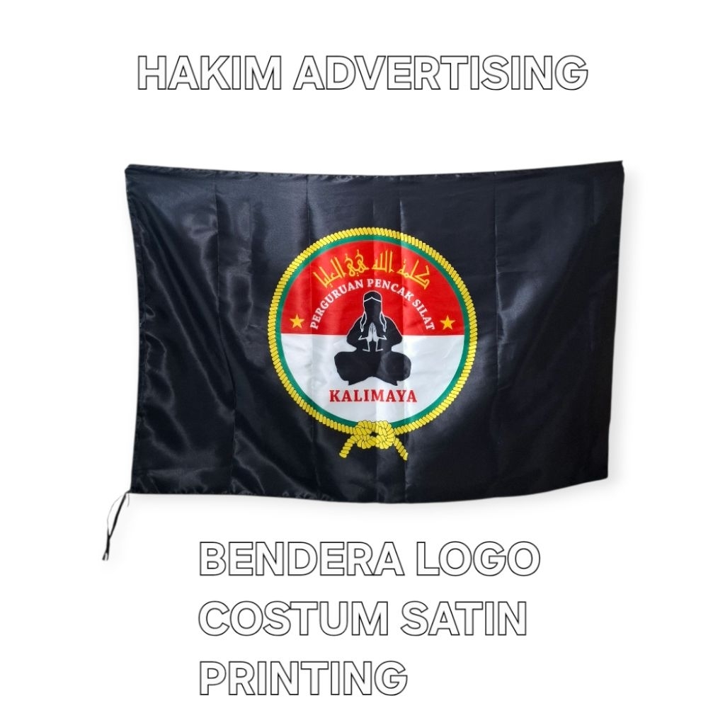 Jual BENDERA LOGO COSTUM 1 SISI BERKUALITAS | Shopee Indonesia