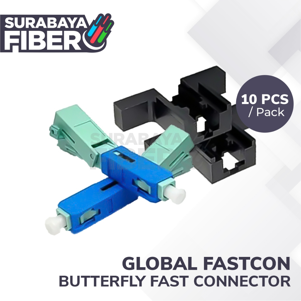 Jual Fast Connector Butterfly 55mm SC UPC ANTI GAGAL - Fastcon Joss ...