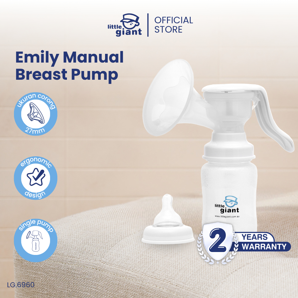 Jual Little Giant Emily Manual Breast Pump | Alat Pumping ASI Manual ...
