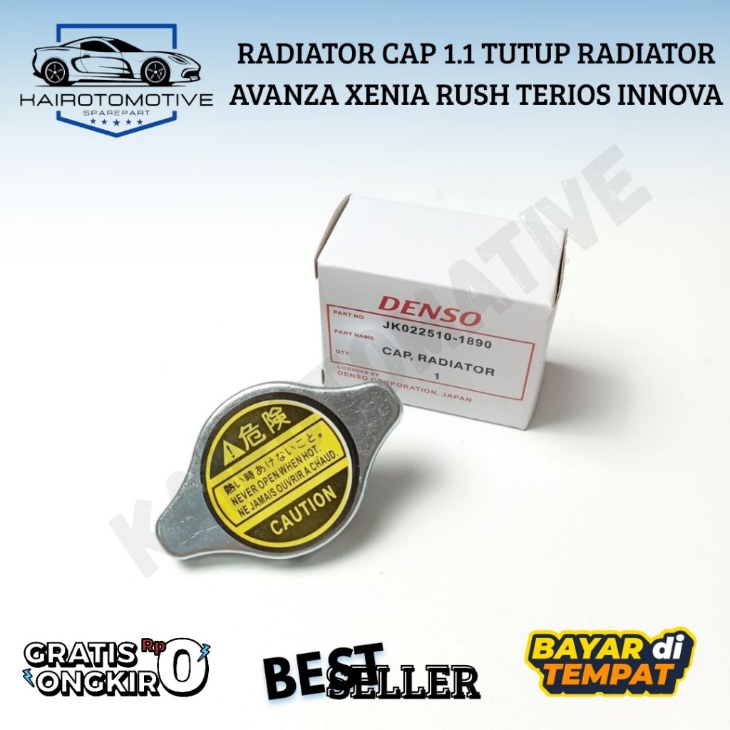 Jual Radiator Cap 1.1 Tutup Radiator Avanza Xenia Rush Terios Innova ...