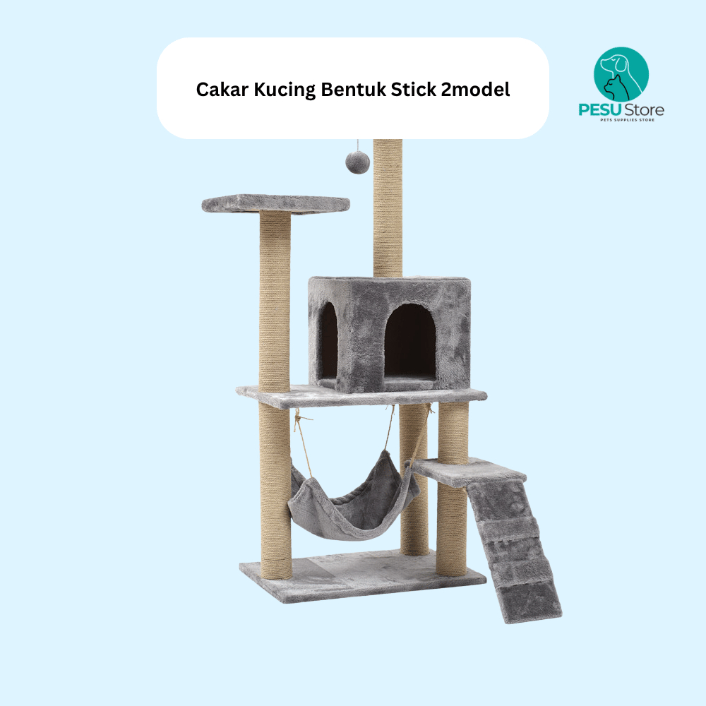 Jual Mainan Kucing Garukan Stick – Cakar Kucing Bentuk Tongkat 2 Model ...