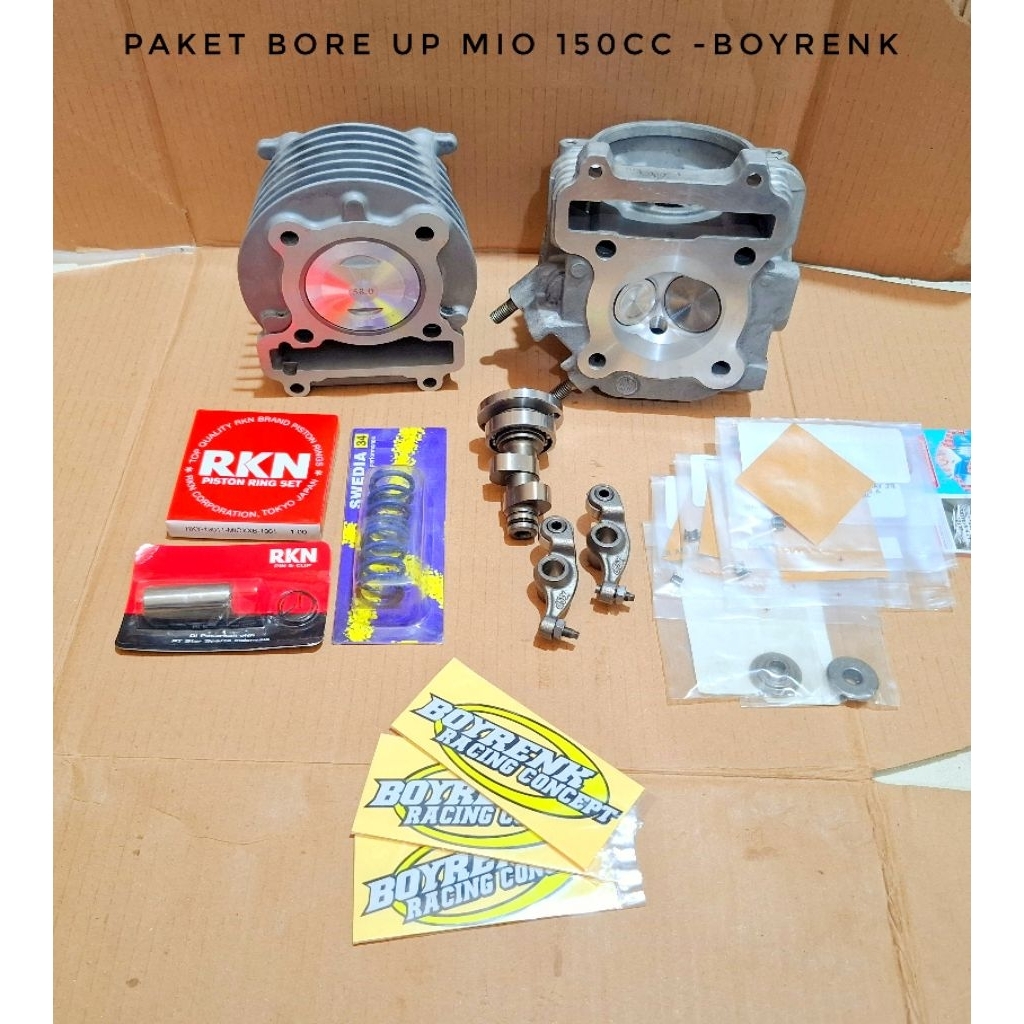 Jual PAKET BORE UP MIO SPORTY 150CC-BOYRENK | Shopee Indonesia