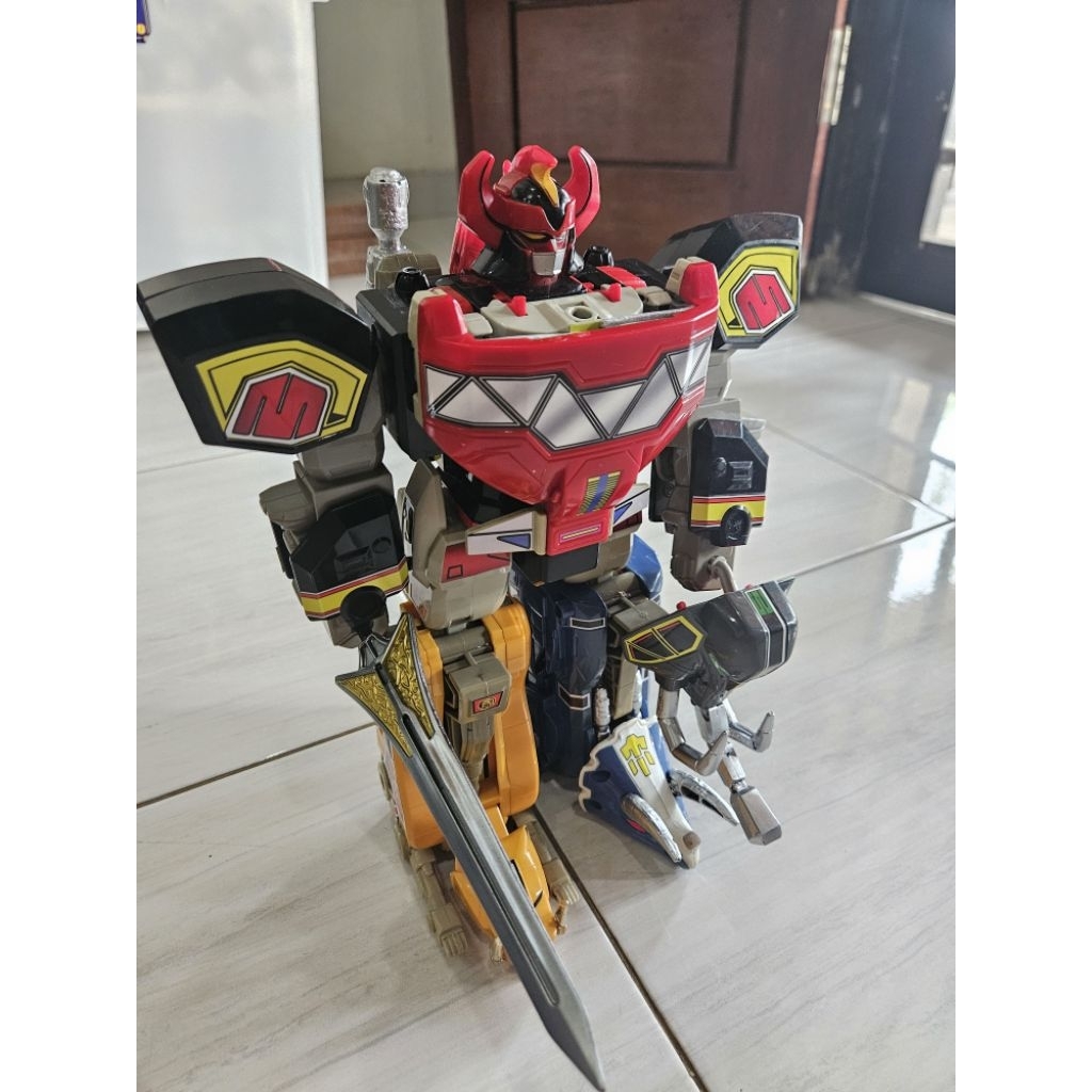 Jual DX Power Rangers Dayzyujin MMPR Megazord Bandai (Pedang, Tanduk ...