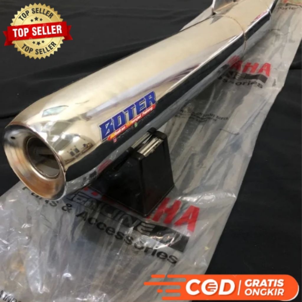 Jual KNALPOT BOTER BOBOKAN TEROMPET PADANG ORIGINAL YAMAHA RX KING ...