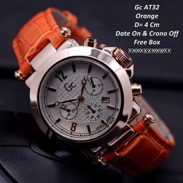 Jual DYR Jam Tangan GC Guess Collection Chrono Kulit | Shopee Indonesia