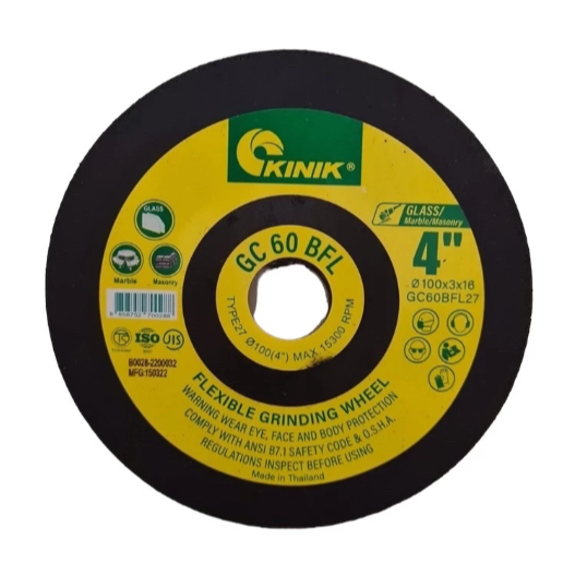 Jual Gerinda KINIK flexsibel /Batu Gerinda Flexible KINIK GC 60 BFL ...