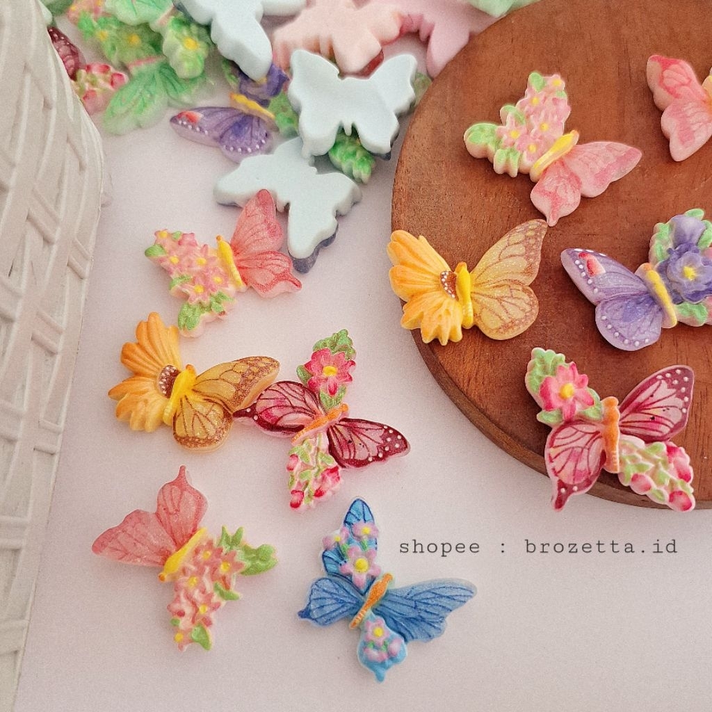 Jual 10pcs clay kupu bunga | Shopee Indonesia