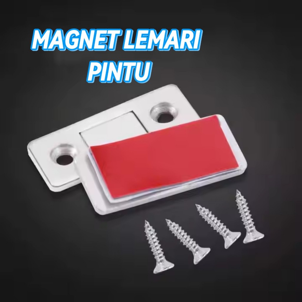 Jual MAGNET PINTU LEMARI / MAGNET PINTU / MAGNETIC DOOR CLOSER / MAGNET ...