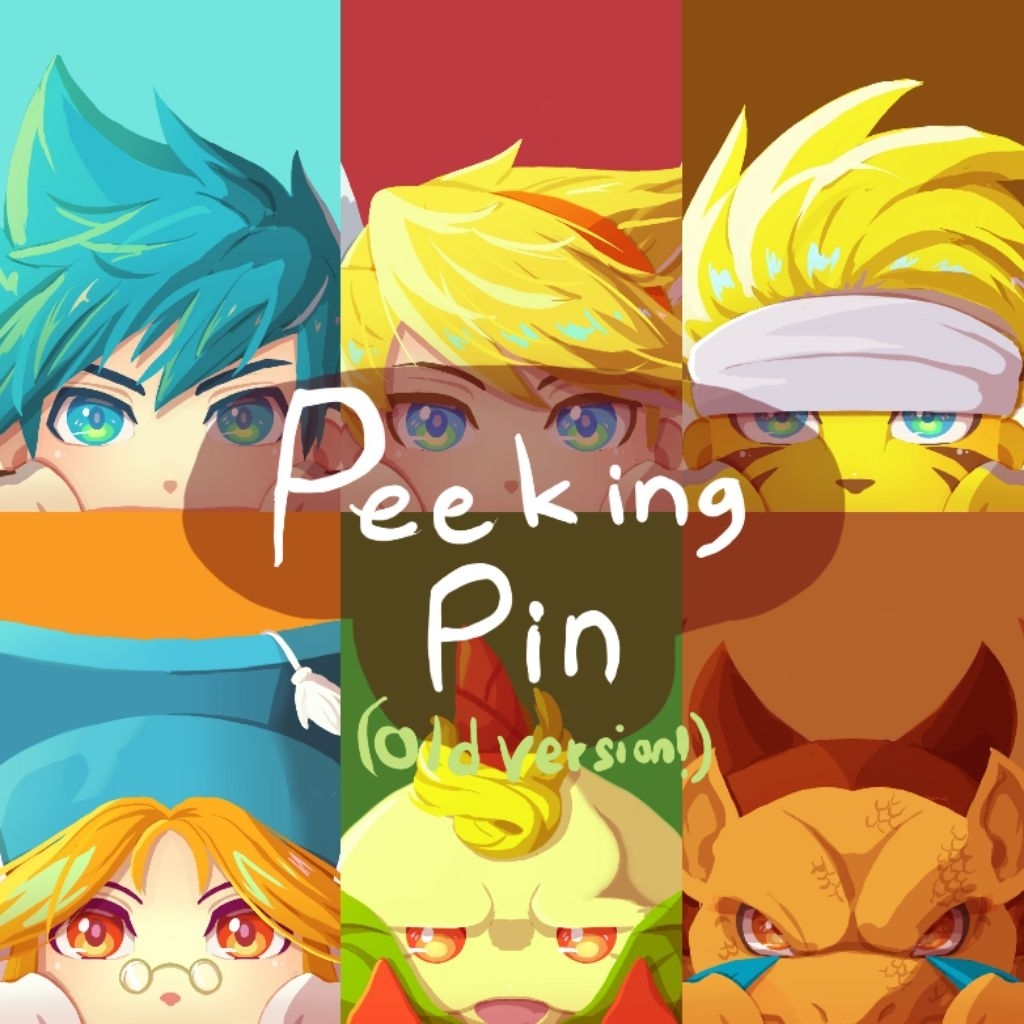 Jual Pin Akrilik Breath of Fire 3 Peeking Ryu (BoF3), Nina (BoF3), Rei ...