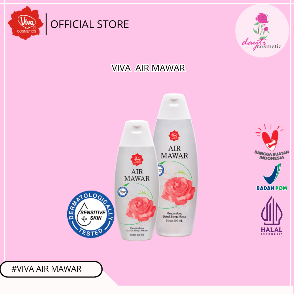 Jual Viva Air Mawar 100 | 200 ml - Campuran Masker & Finishing Spray | Shopee Indonesia
