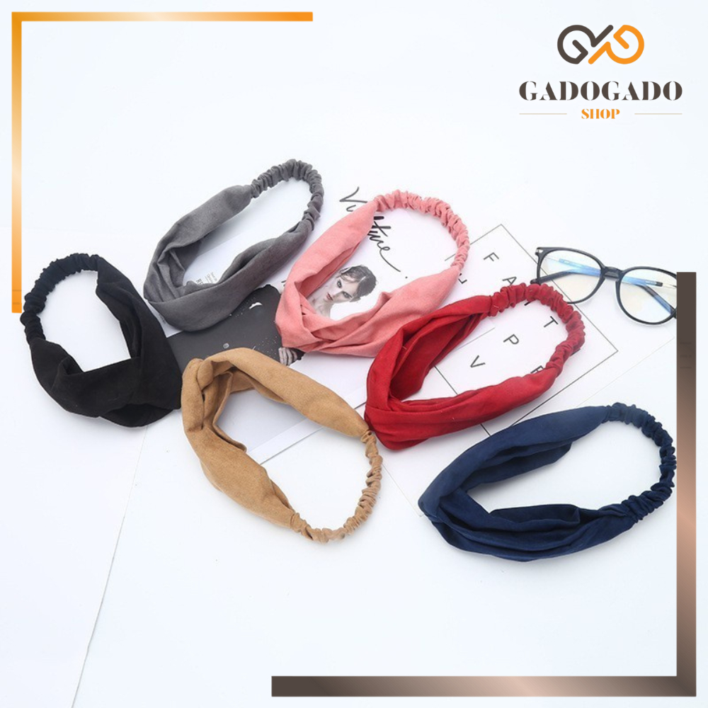 Jual GGS BD01 BD02 Bando Wanita Korea Headband Bandana Simpul Cewek ...