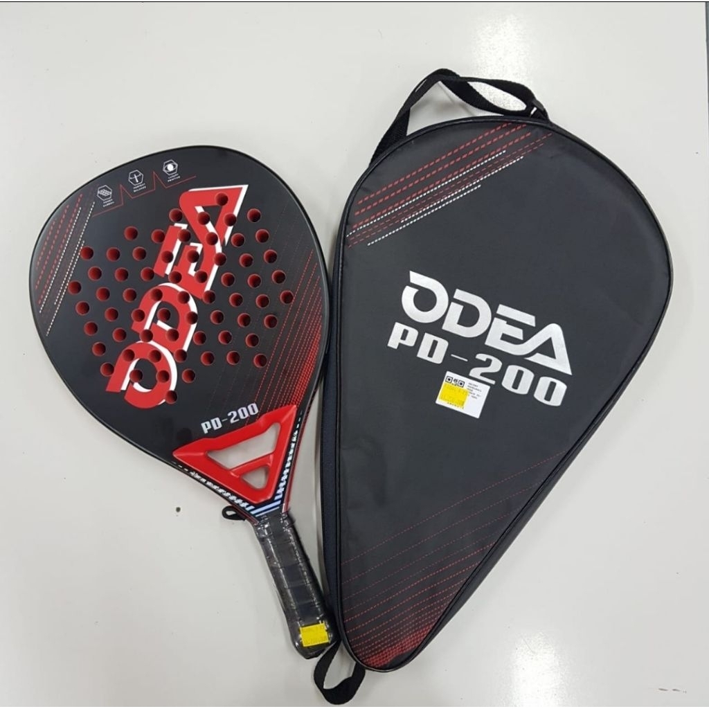 Jual Raket Padel Odea Carbon PD - 200 Plus Tas Rket Rakt Racket ...