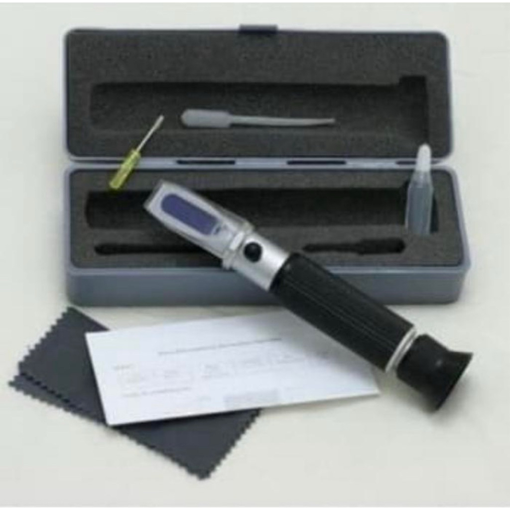 Jual Refractometer Salinity Salt 0-100% Alat Ukur Kadar Garam / Asin ...