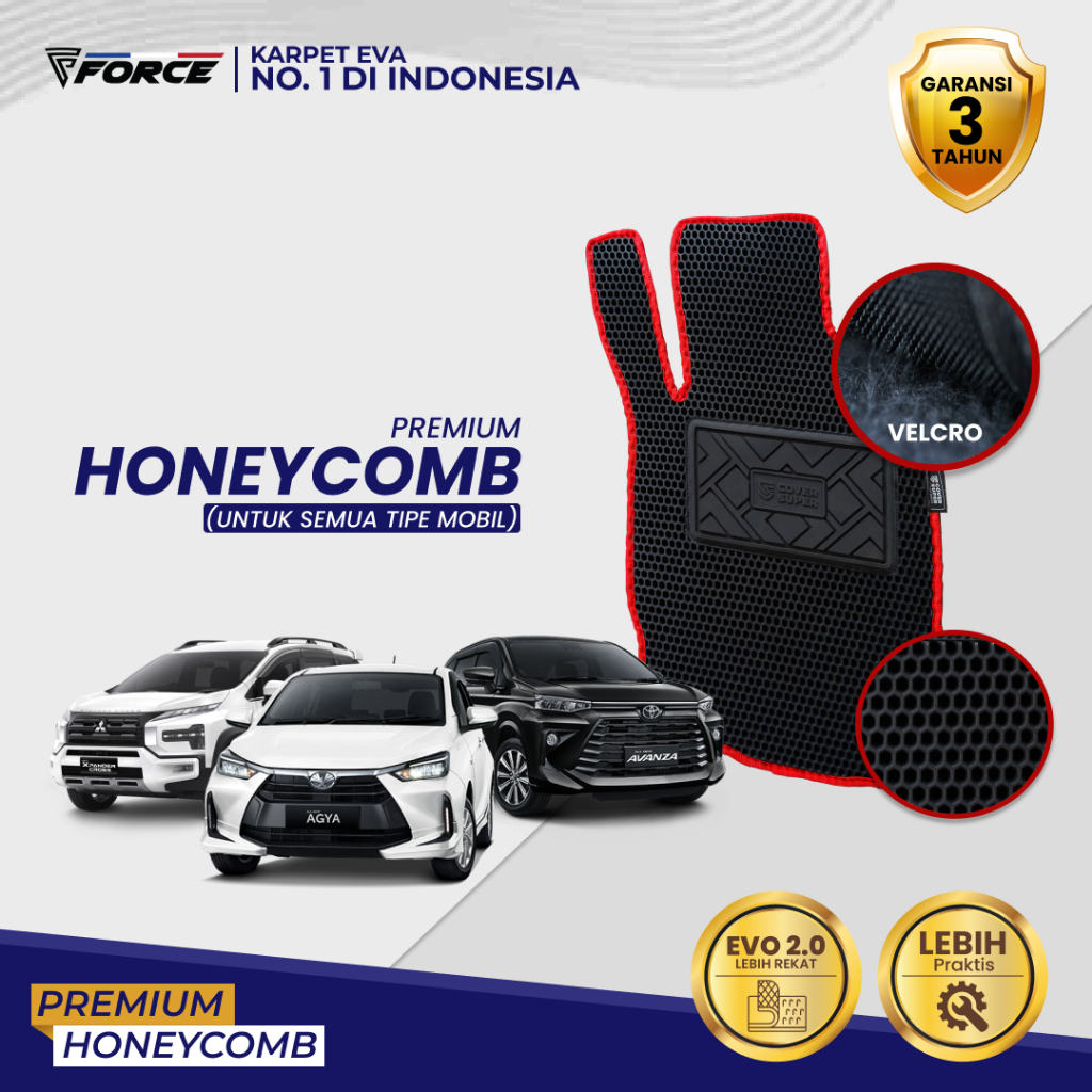 Jual FORCE Karpet Mobil CUSTOM Presisi Sesuai Lantai Mobil Motif ...