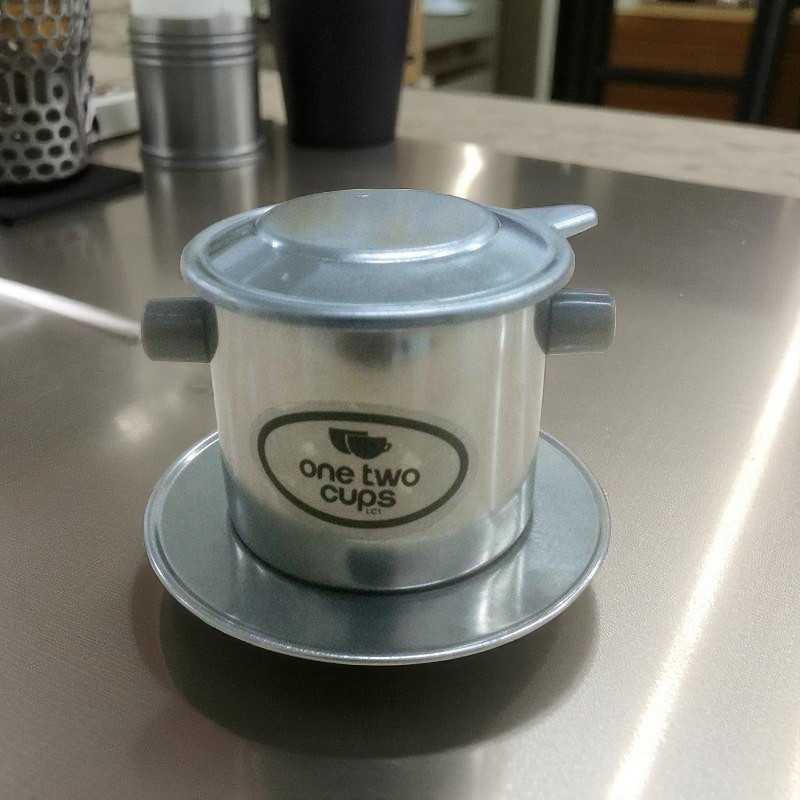 Jual One Two Cups Vietnam Drip Coffee Filter Pot Saringan Kopi 120ml 7Q - ON-7Q | Shopee Indonesia