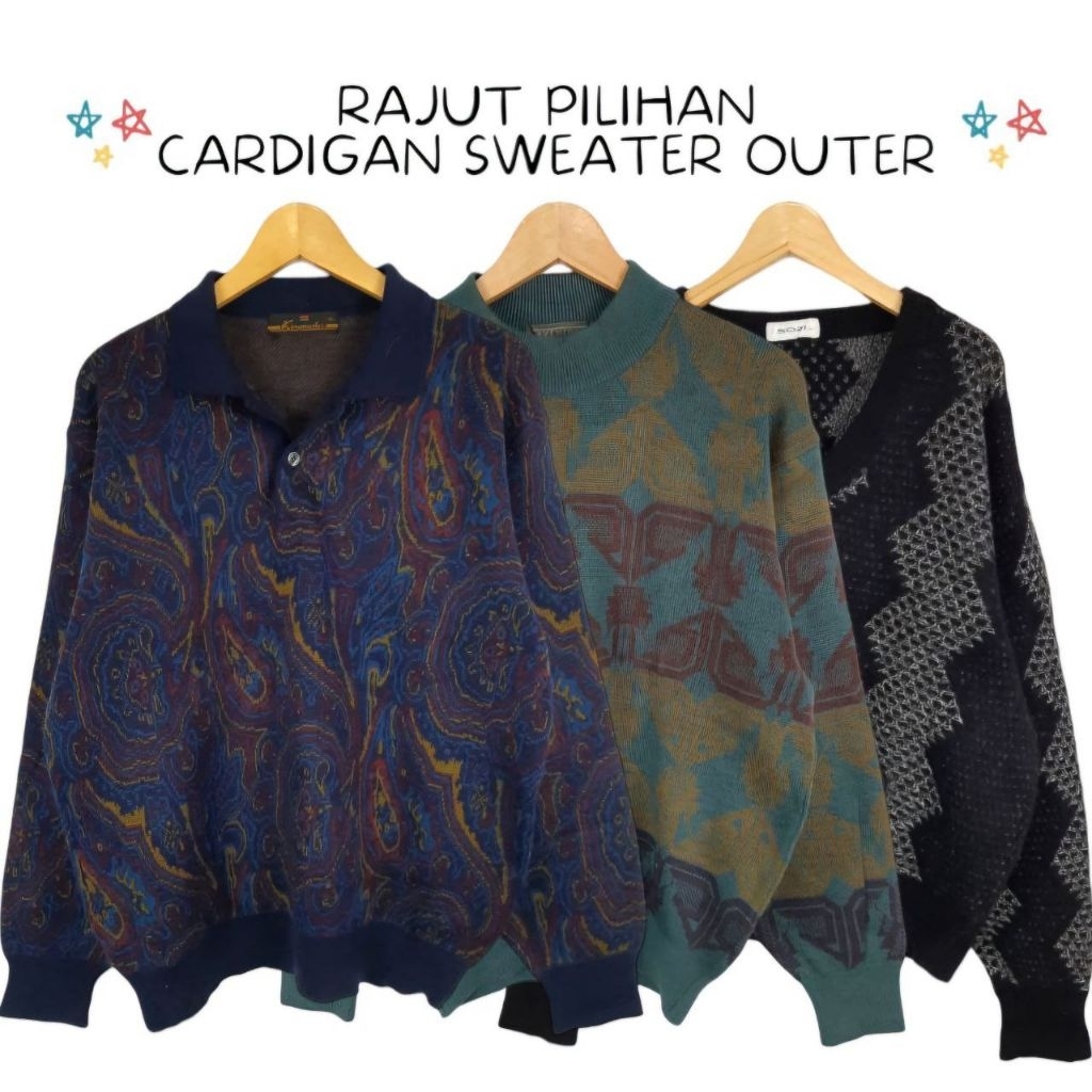Jual (Pilihan 8) Sweater Cardi Inner Polos Tebal Lucu Gemoy | Shopee ...