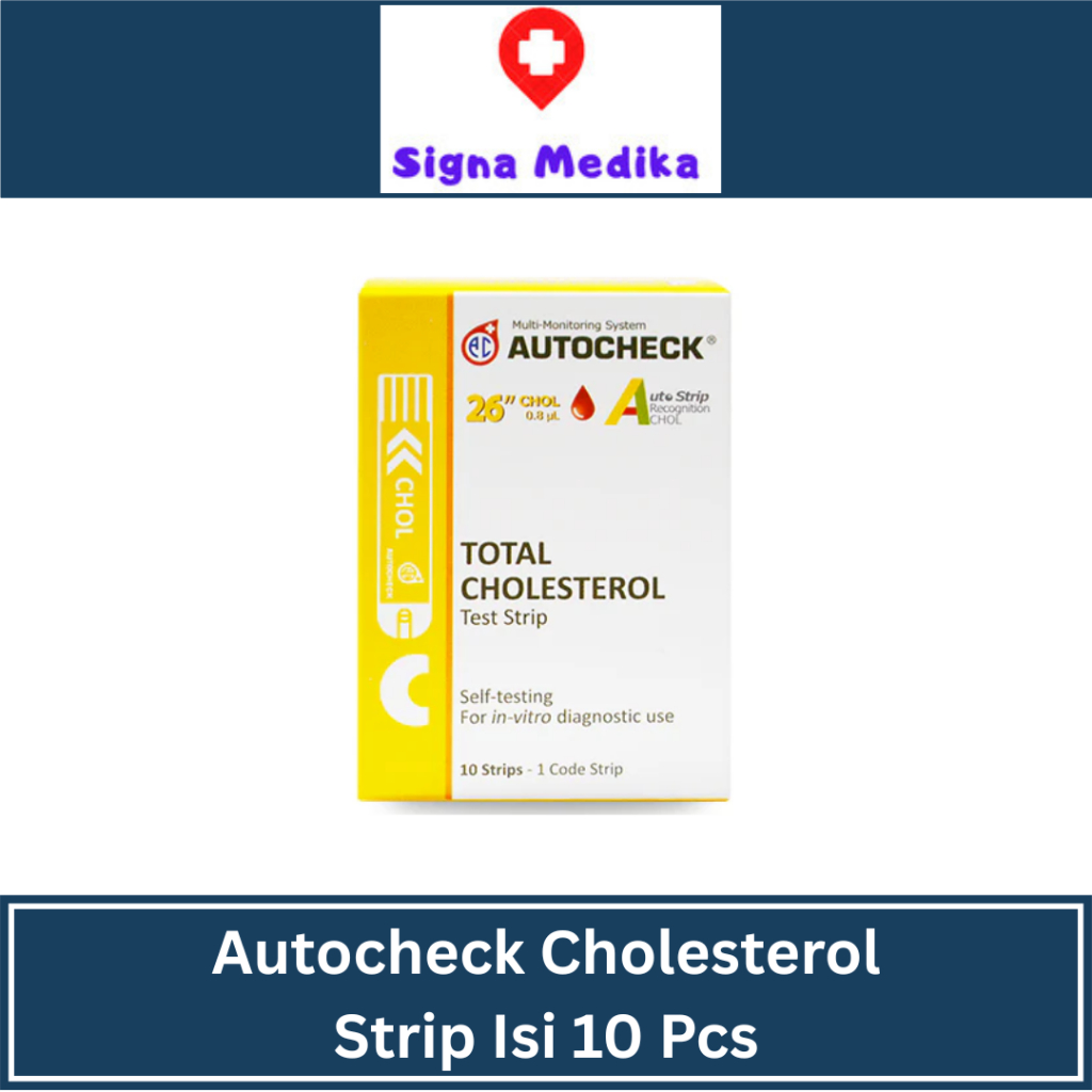 Jual Autocheck Cholesterol isi 10 strip | Shopee Indonesia