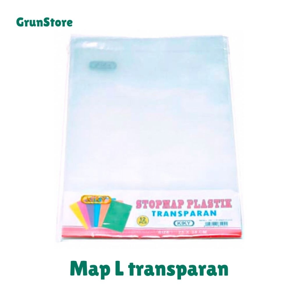 Jual Map L bening / map L bening f4 / map transparan | Shopee Indonesia