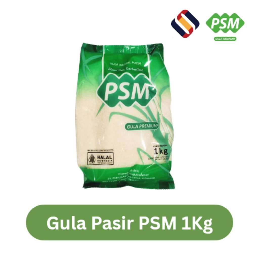 Jual Gula Pasir PSM Premium Kemasan 1Kg | Shopee Indonesia