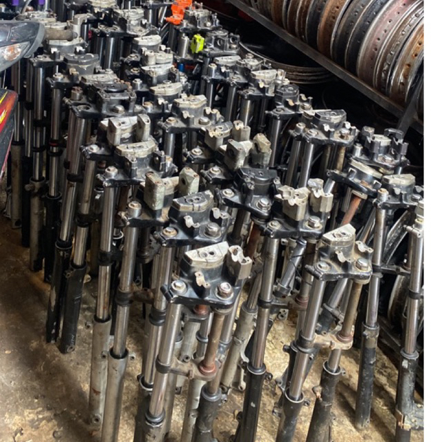 Jual sok skok shockbreaker set segitiga depan megapro primus mp primus hiu original copotan ...