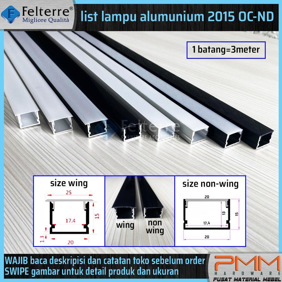 Jual Rulam alumunium 2015 OC-ND FELTERRE | led housing rumah 3 meter ...