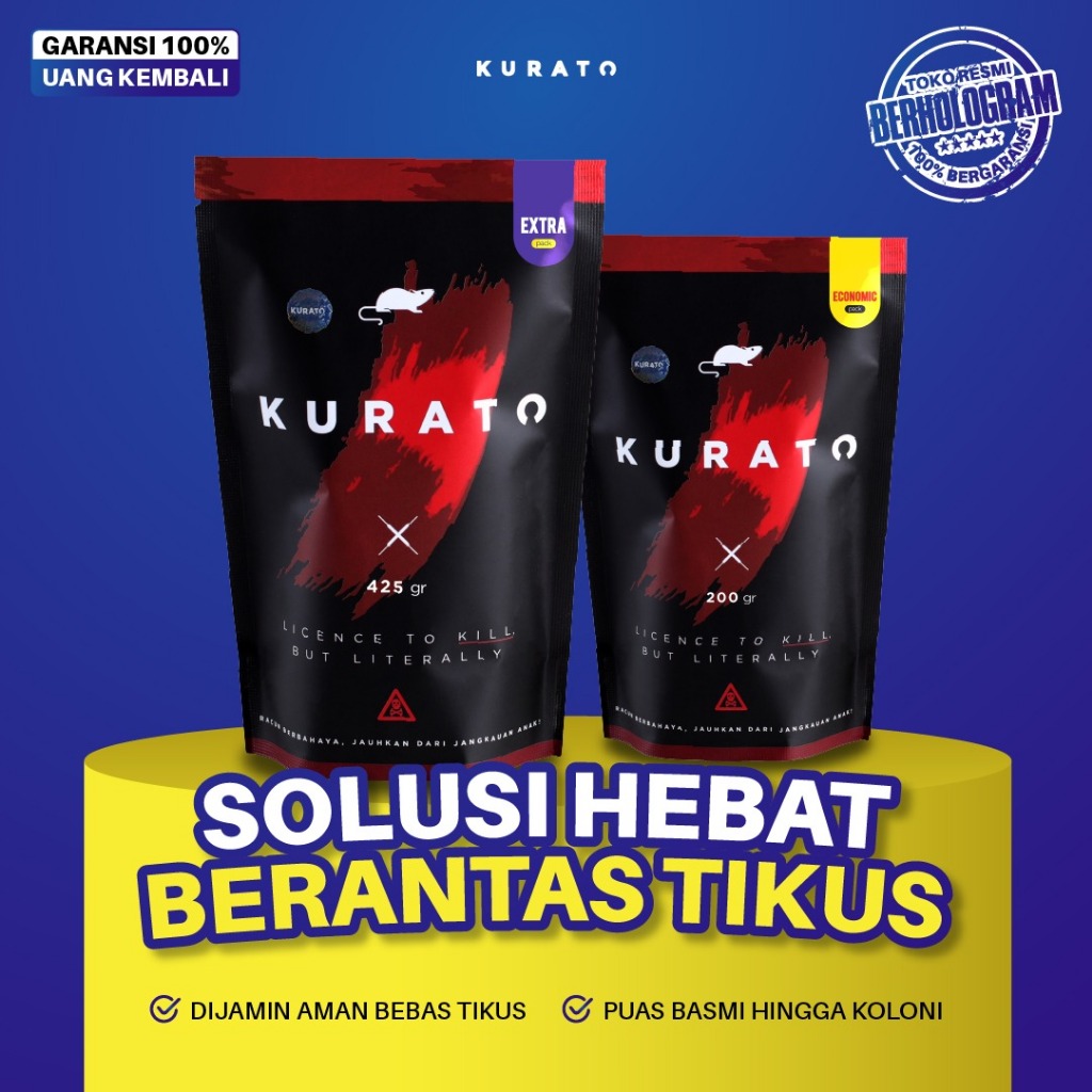 Jual BASMI TIKUS HINGGA SARANG BERKUALITAS - 2 PACK [ 1 EKONOMIS+ 1 ...