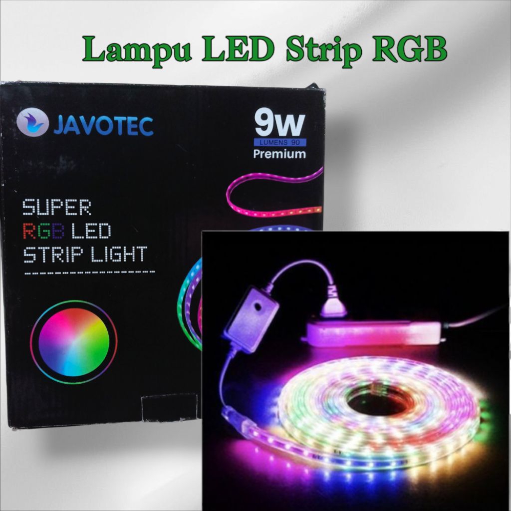 Jual AuroraBeauty ~ Lampu LED Strip RGB Warna warni Light Strip plus ...