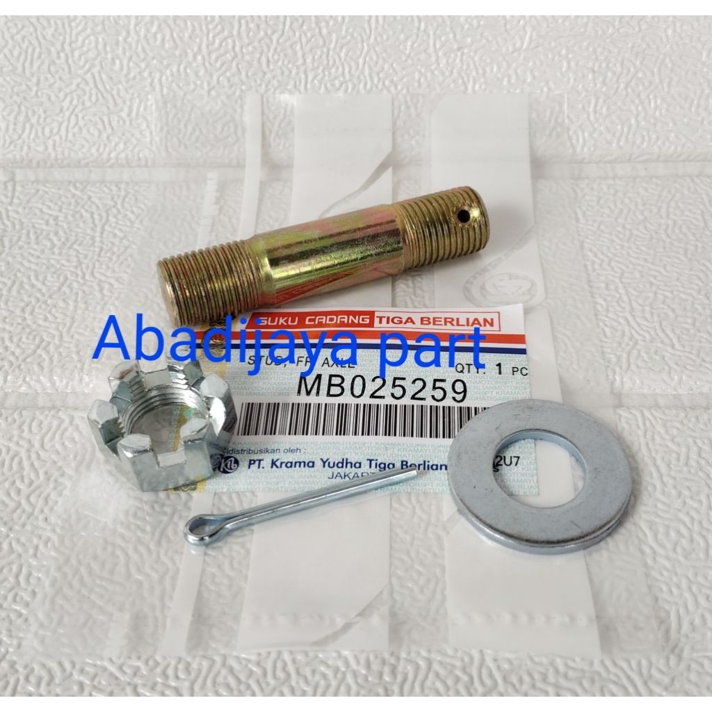 Jual Bolt shock absorber front MB025259 baut shock sok breker depan ...