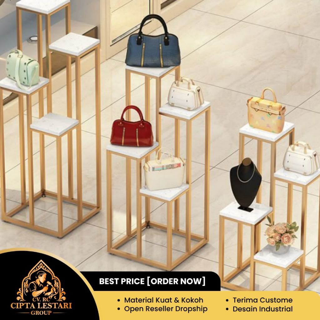 Jual Standing Display|1 Set Paket Standing Display Tas|Standing Display ...