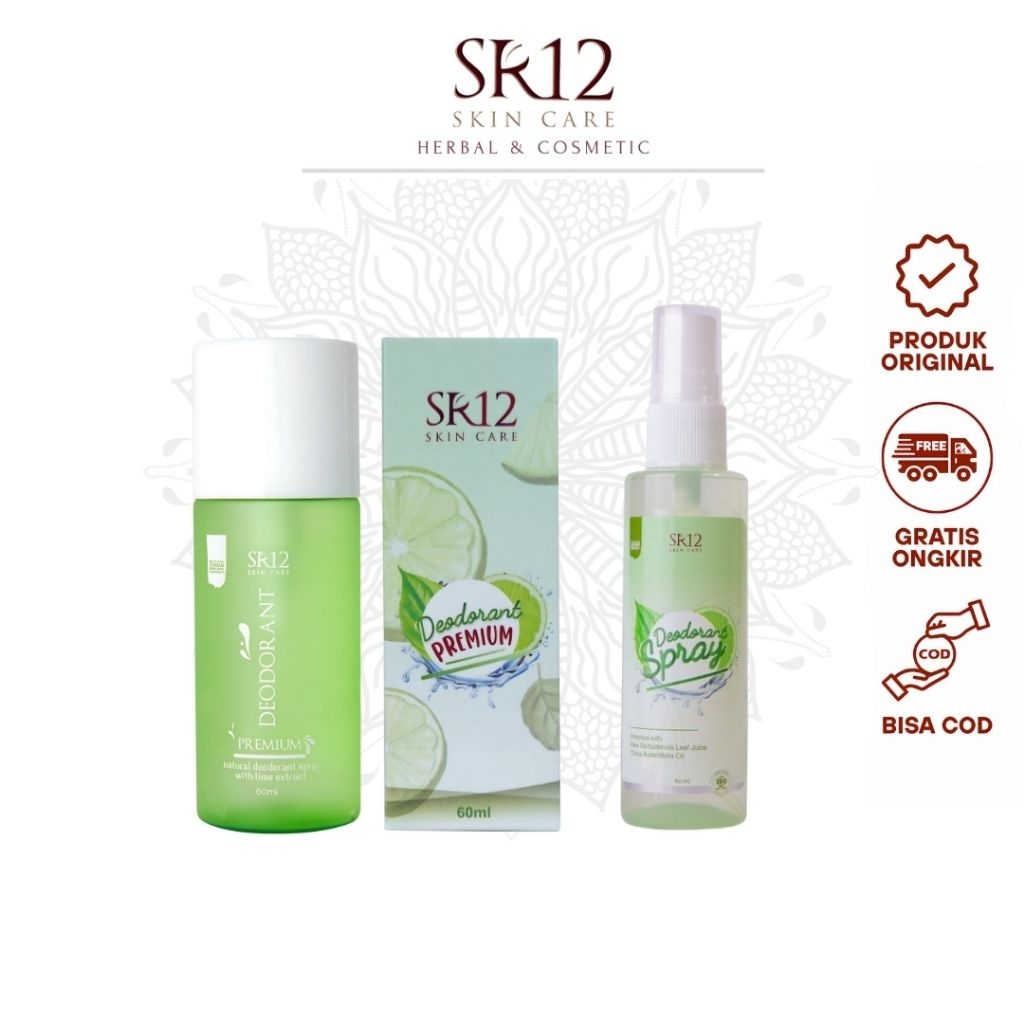 Jual Deodorant SR12 Bebas bau badan seharian dan tidak meninggalkan ...