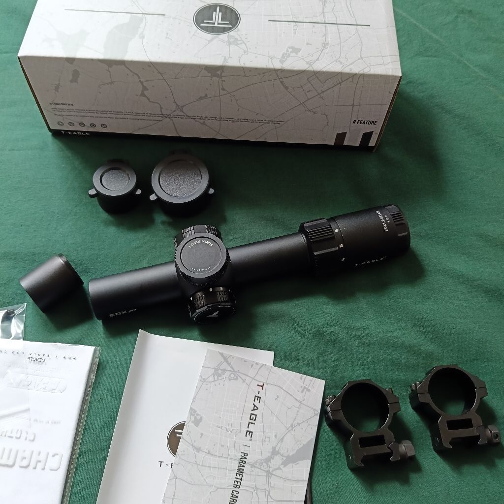 Jual Telescope t-eagle EOX PRO 1 2-6x24IR buntung | Shopee Indonesia