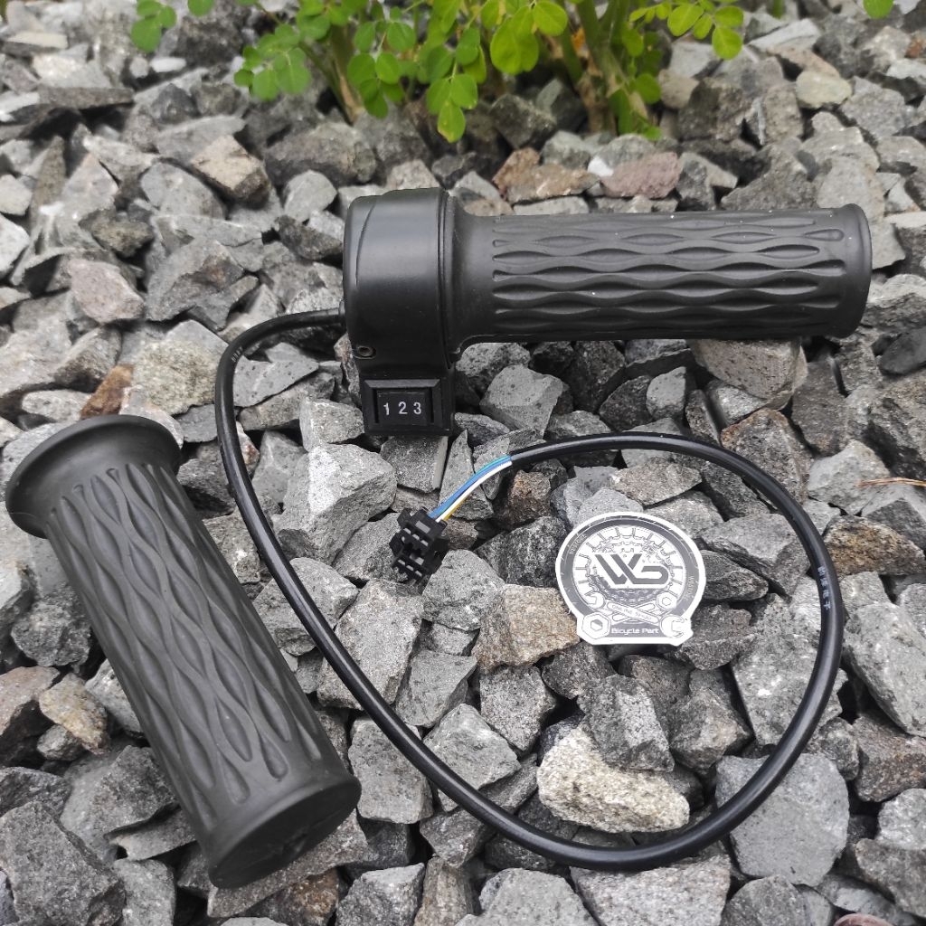 Jual Handle Gas Sepeda Listrik 3 Speed / Handle Grip E-bike Universal ...