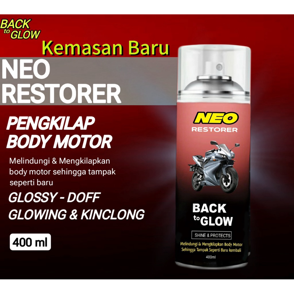 Jual BACK TO GLOW RESTORER NEO RESTORER - Pengkilap & Penghitam Body ...