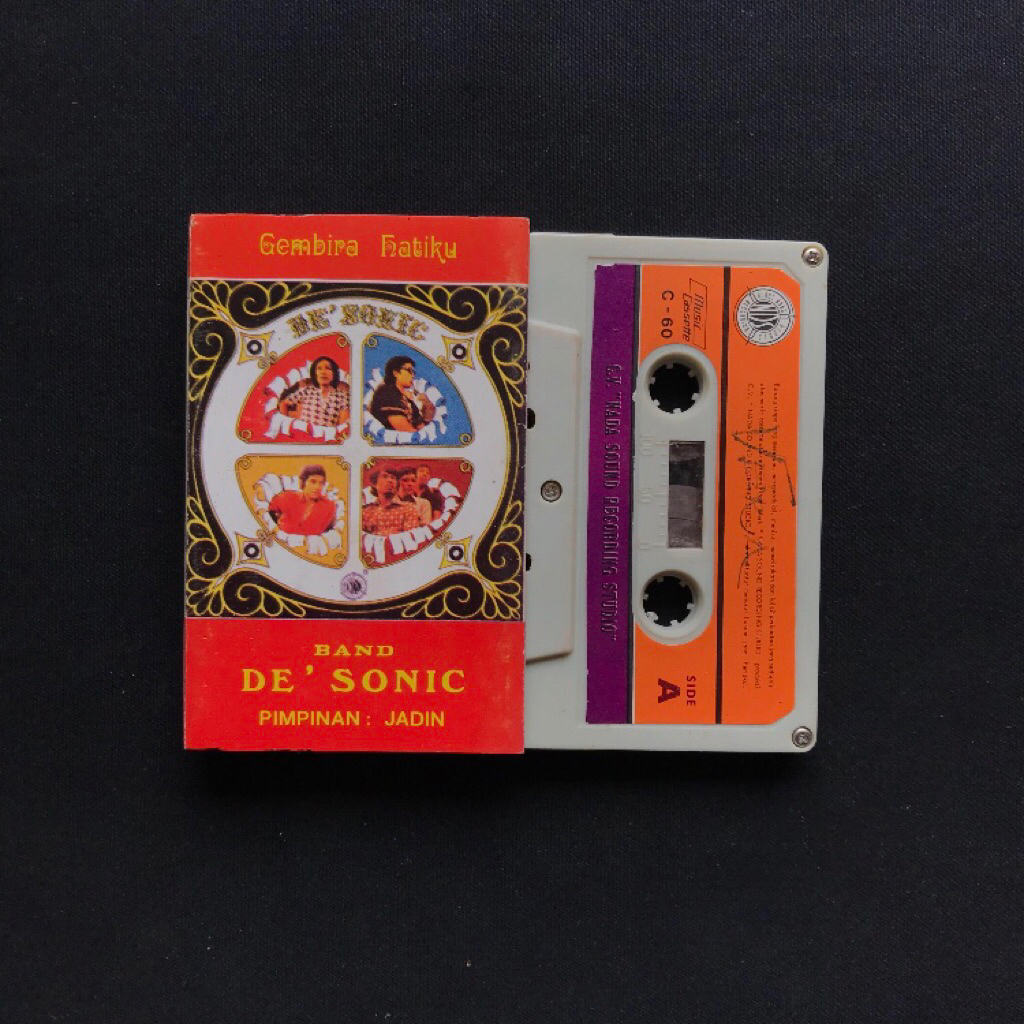 Jual Kaset band de sonic - hatiku gembira, (is-jimmy-harry toos ...