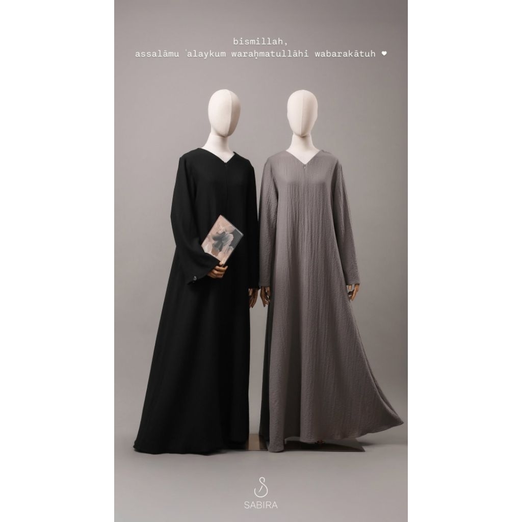 Jual Mayra Dress Bubble Black akusabira | Shopee Indonesia