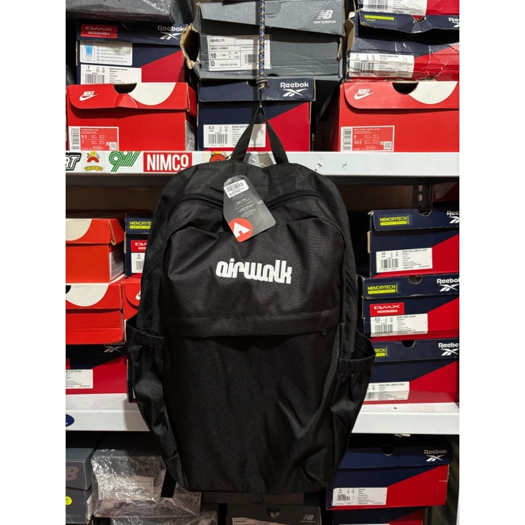 Jual Airwalk Backpack Black | Shopee Indonesia