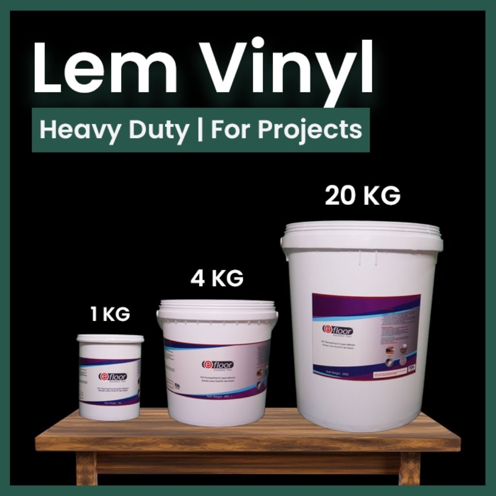 Jual Lem Vinyl Lantai EFLOOR | Shopee Indonesia