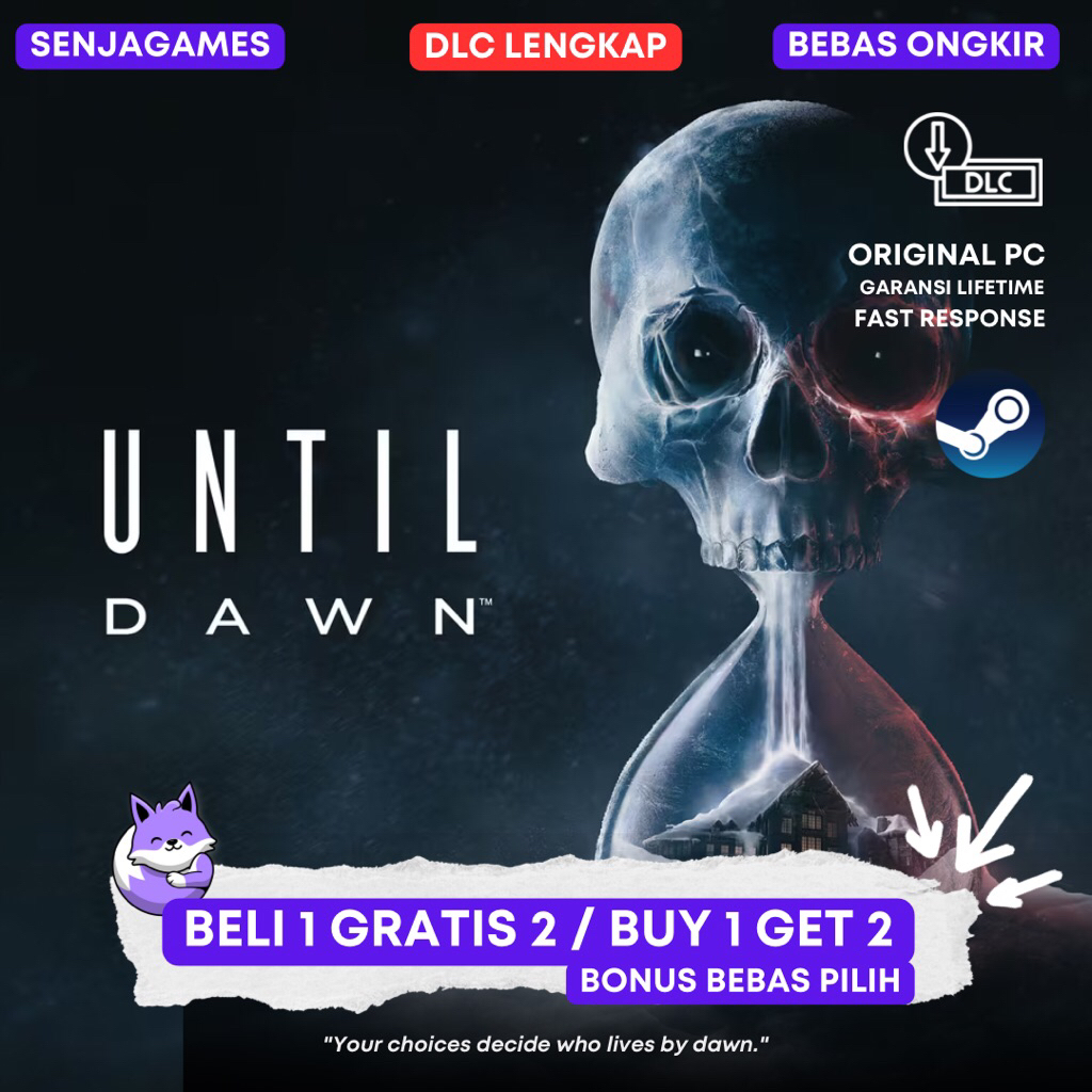 Jual Until Dawn Full DLC ORIGINAL PC GAMES | Shopee Indonesia