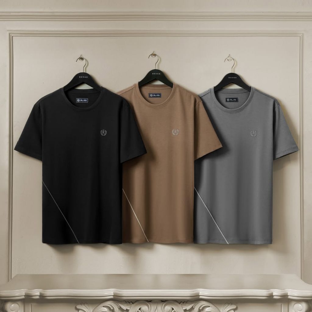 Jual [Original] Rucas Essentials Black Tee | Rucas Initial Python Grey ...