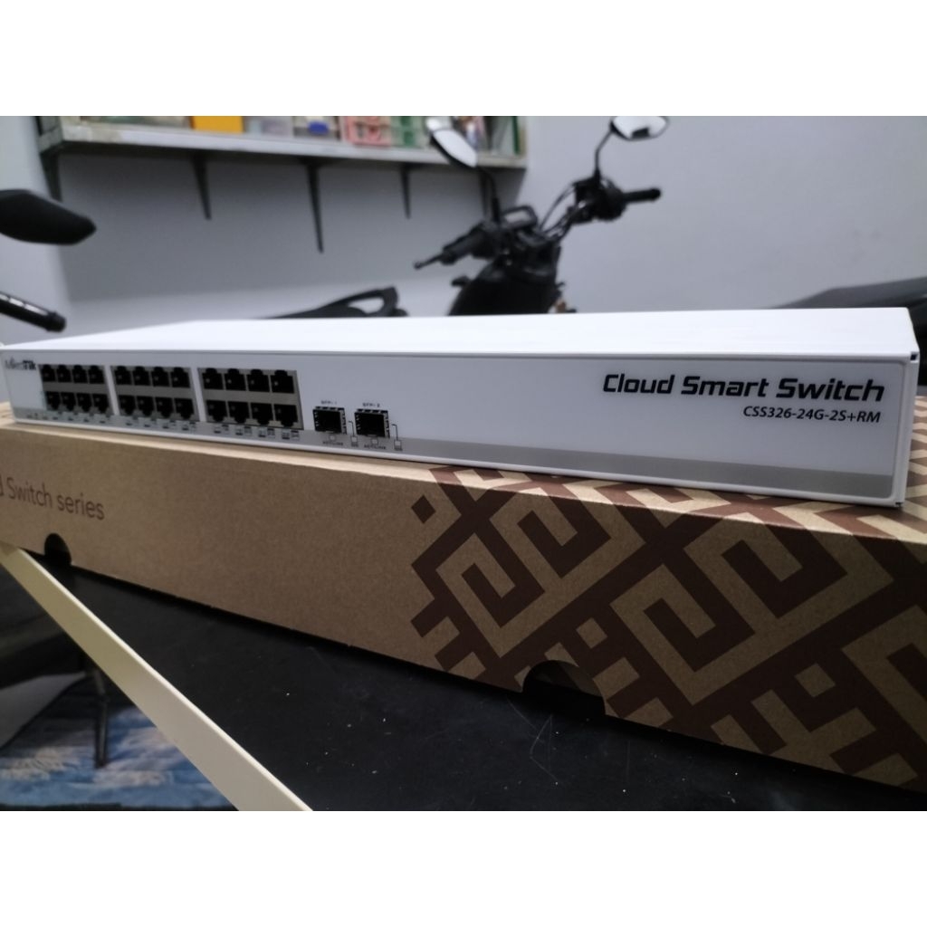 Jual MikroTik CSS 326 24G 2S+ RM CSS326-24G-2S+RM | Shopee Indonesia