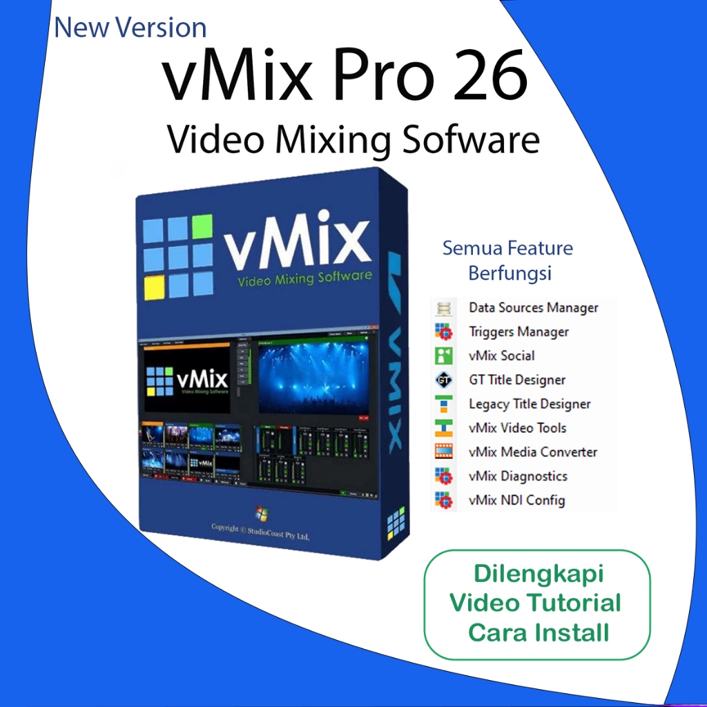 Jual vMix Pro 26 DVD Installer | Shopee Indonesia